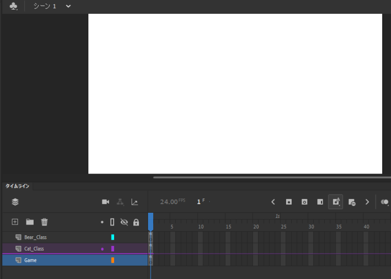 Adobe Animate: ticker を使って移動 & Classの作成 - イラ備忘録