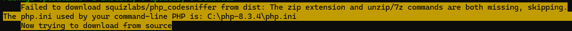 PHP_CodeSniffer(phpcs)を導入する ※Windows環境 - イラ備忘録 PHP_CodeSniffer(phpcs)を導入する ※Windows環境 - イラ備忘録